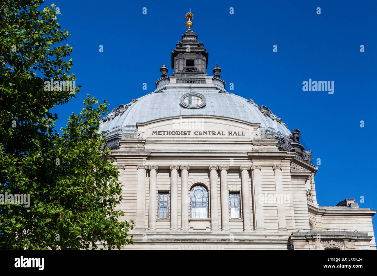 The Methodist Central Hall in the City of Westminster, London Stock ...