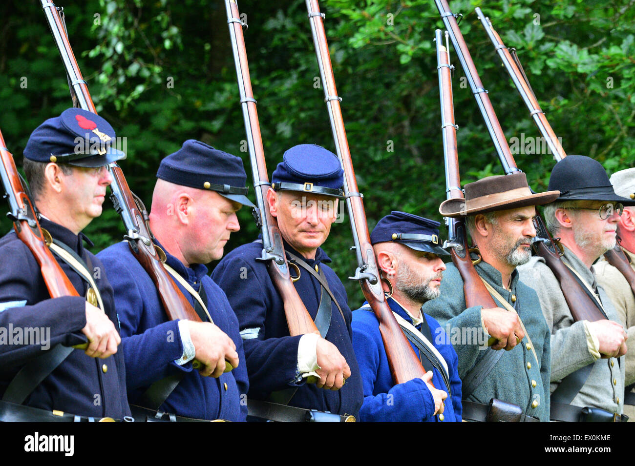 Confederate parade uniform hi-res stock photography and images - Alamy