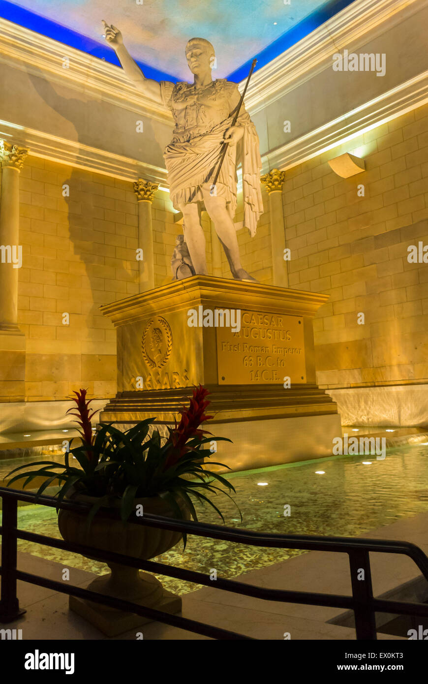 Atlantic City, NJ, USA, Hugh Statue, of Julius Caesar, On display ...