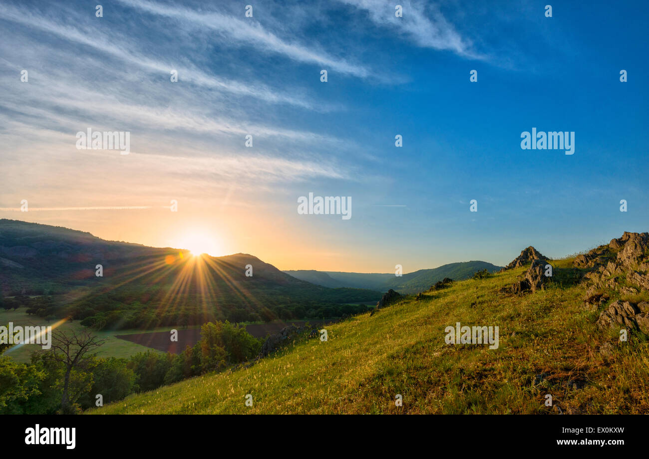 Nice sunset hi-res stock photography and images - Alamy