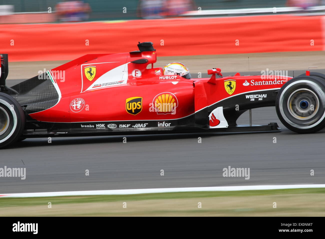 Sebastian vettel ferrari formula one hi-res stock photography and ...