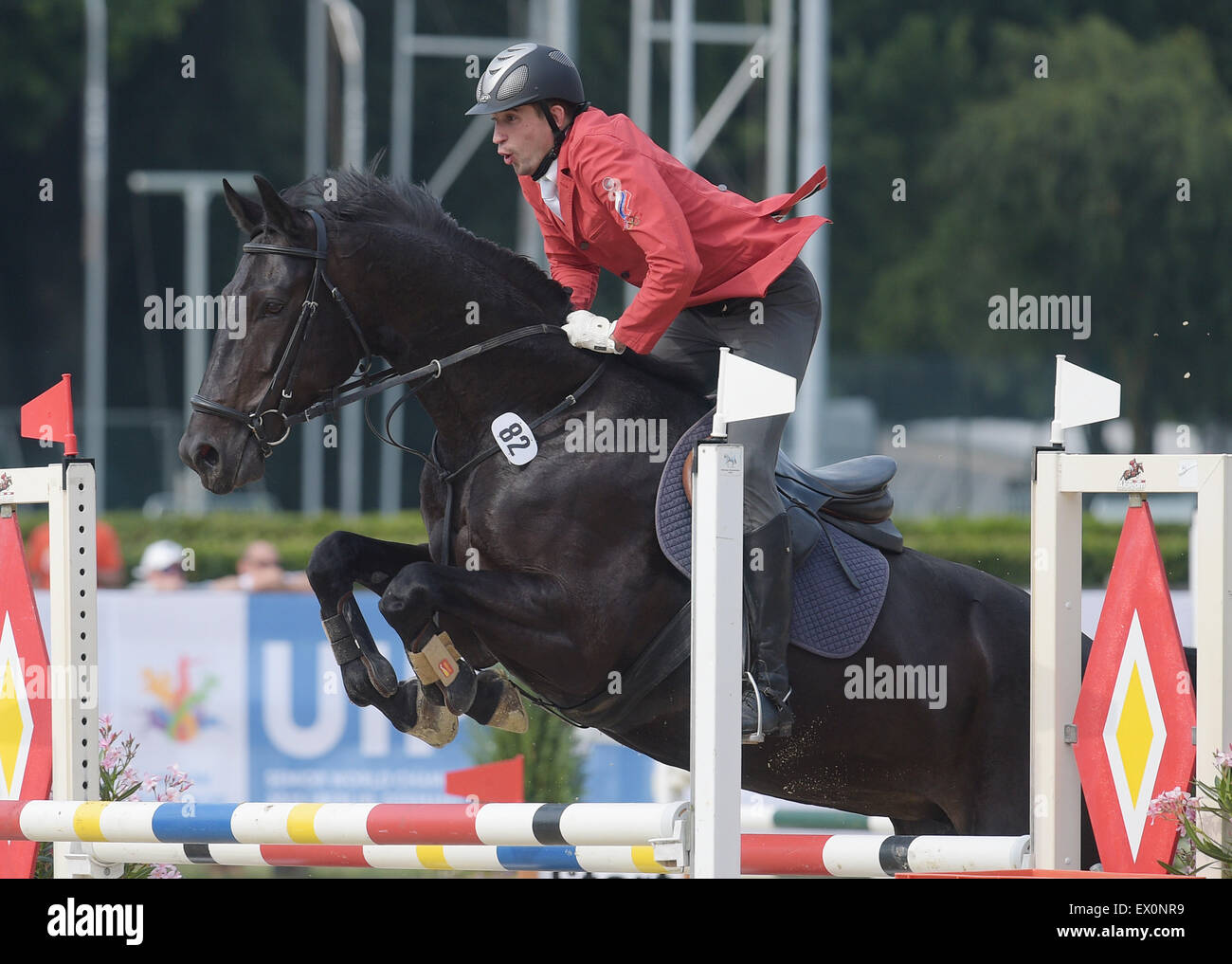 Berlin, Germany. 3rd July, 2015. Russian Starter Aleksander Lesun ...