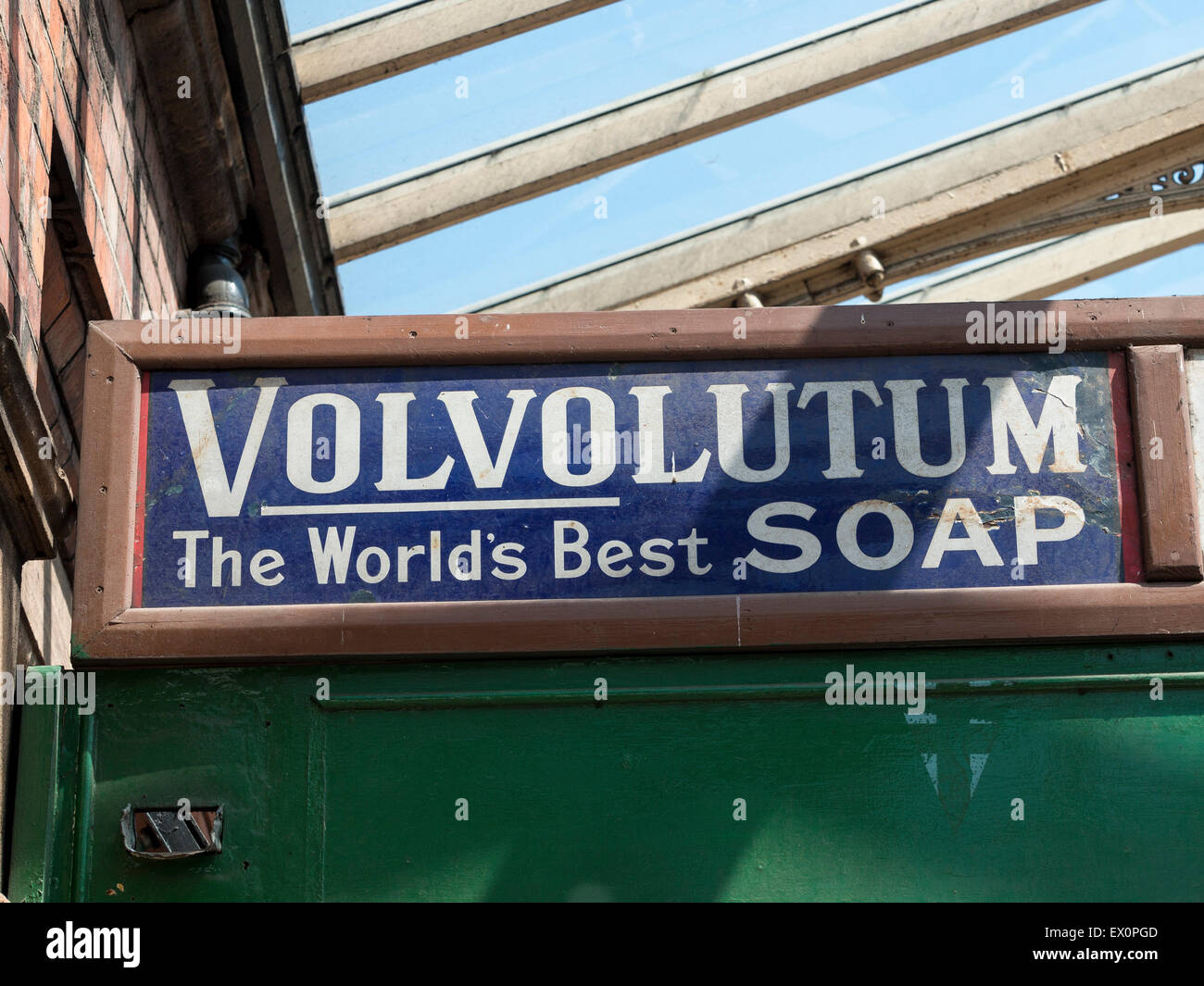 Old advertising signs on railway hi-res stock photography and images ...