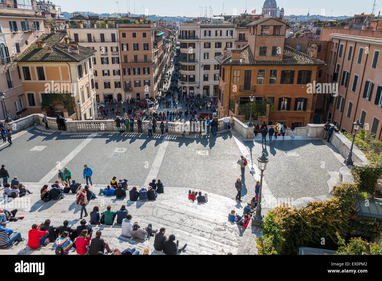 Spanish steps in Rome Stock Photo - Alamy