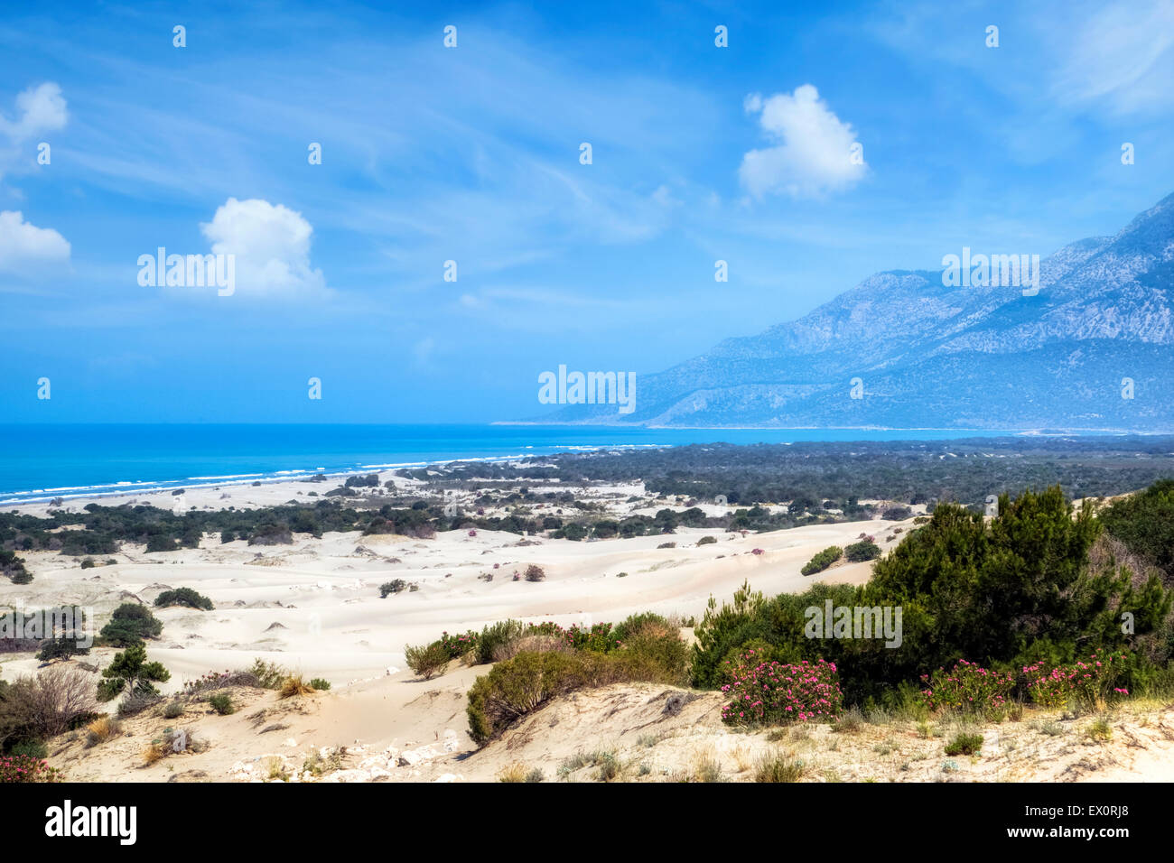 Patara beach, Lycia, Kalkan, Antalya, Turkey Stock Photo - Alamy