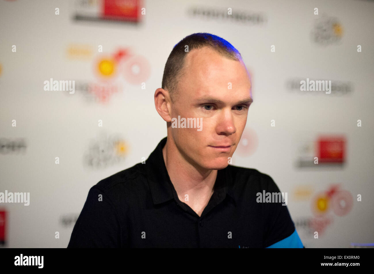 Utrecht, Netherlands. 03rd July, 2015. Chris Froome Team Sky during the ...