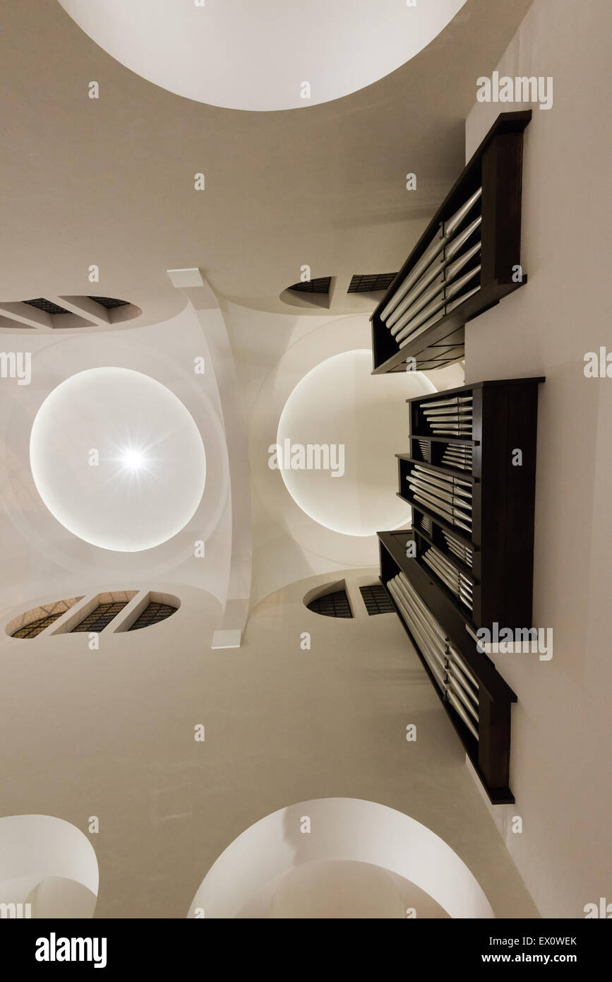 Modern Church interior Stock Photo - Alamy