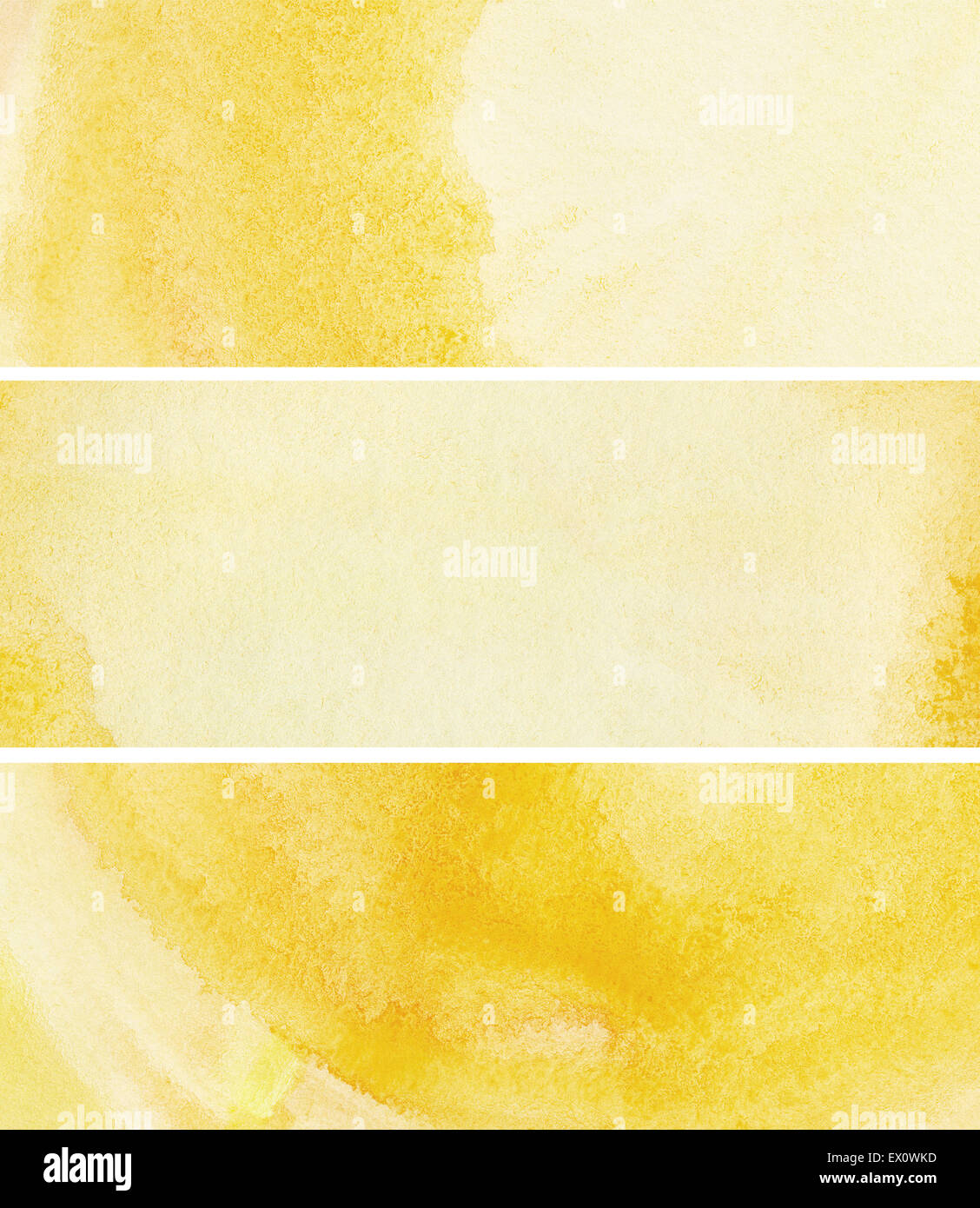 Yellow Banner Design