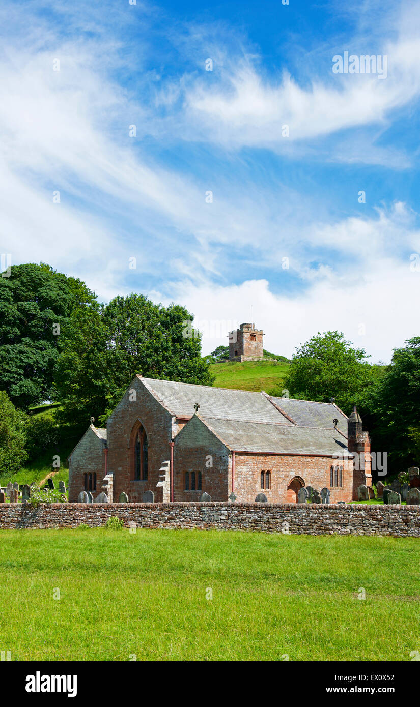St Oswald's Church, Kirkoswald, Eden Valley, Cumbria, England UK Stock ...
