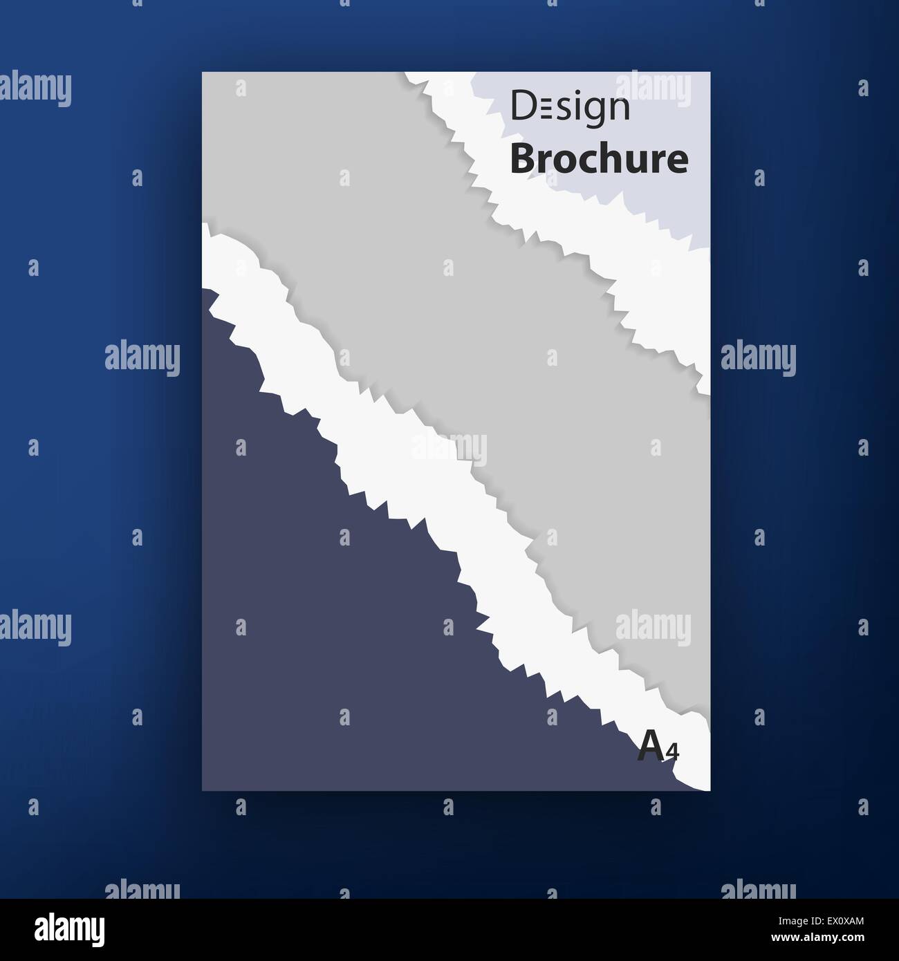 Vector brochure booklet cover design templates collection Stock Vector ...