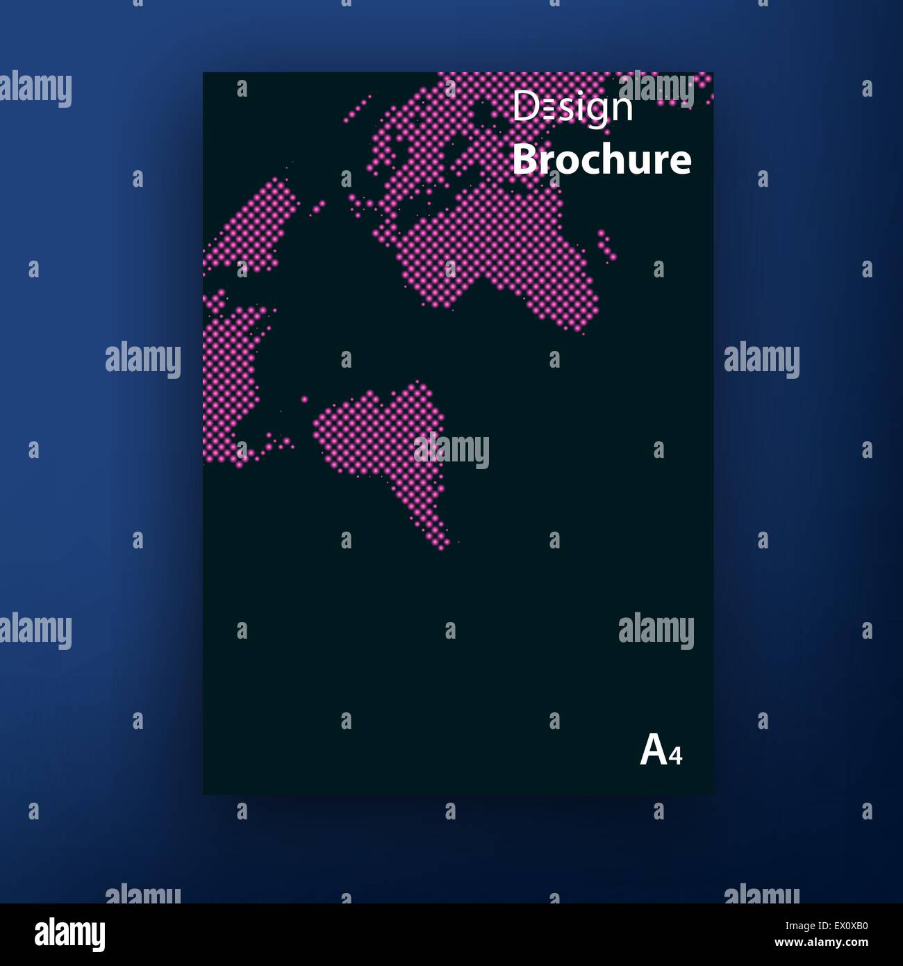 Vector brochure booklet cover design templates collection Stock Vector ...