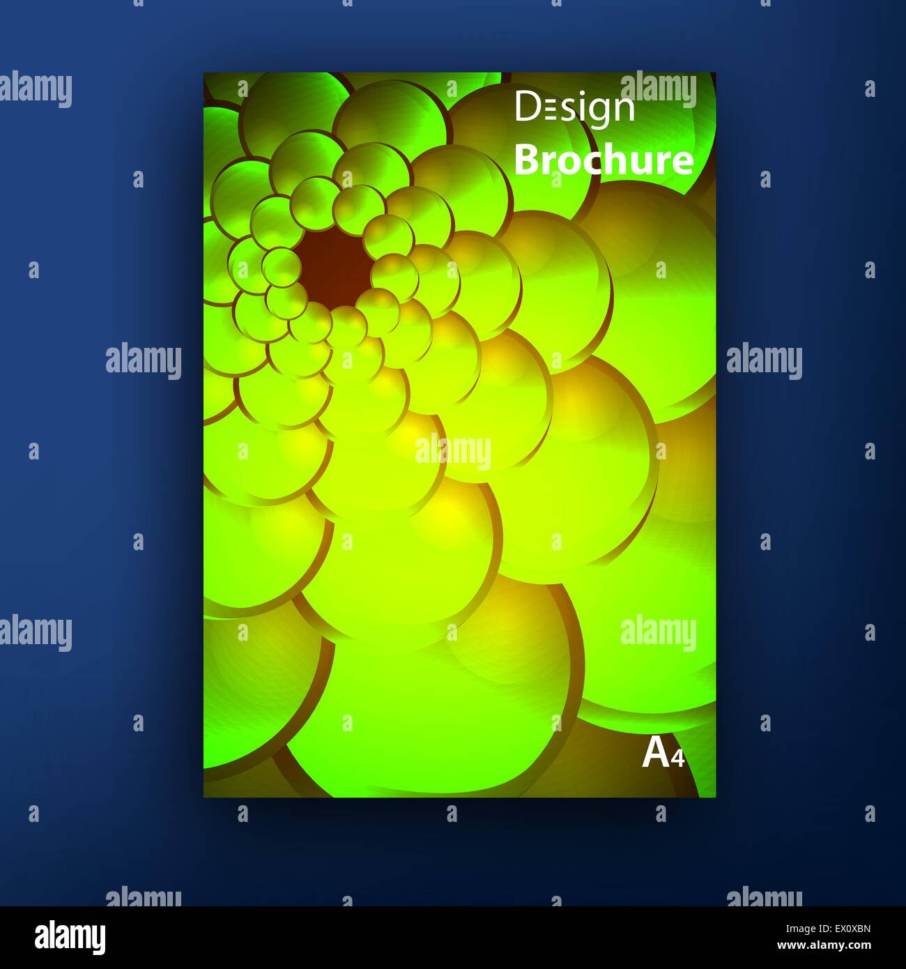 Vector brochure booklet cover design templates collection Stock Vector ...