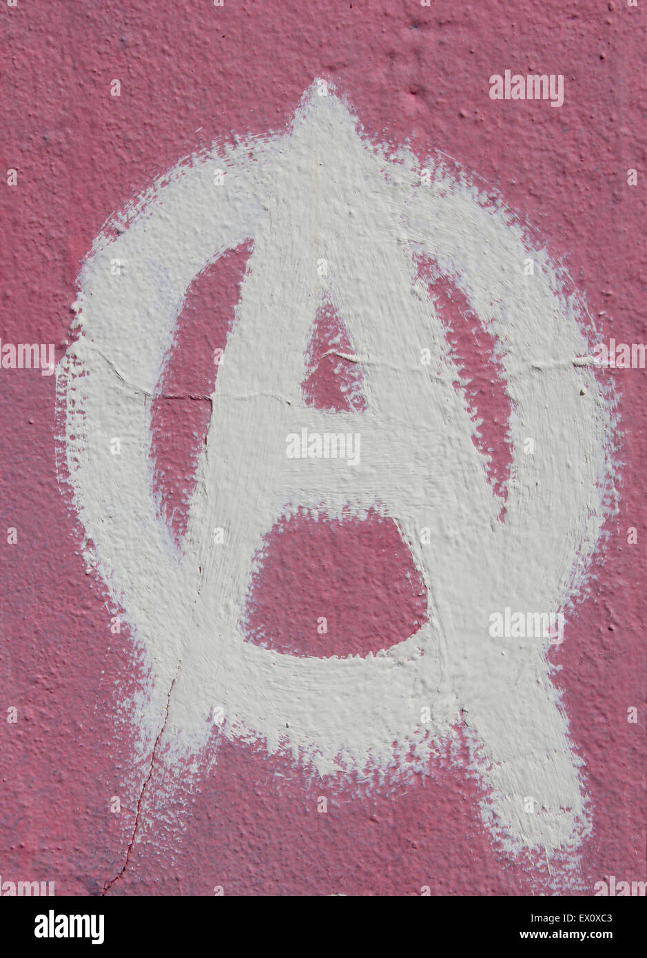 Anarchy symbol hi-res stock photography and images - Alamy