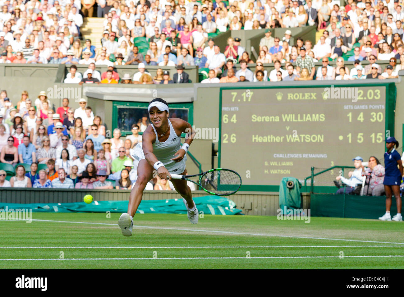 Wimbledon, UK. 03rd July, 2015. The Wimbledon Tennis Championships ...
