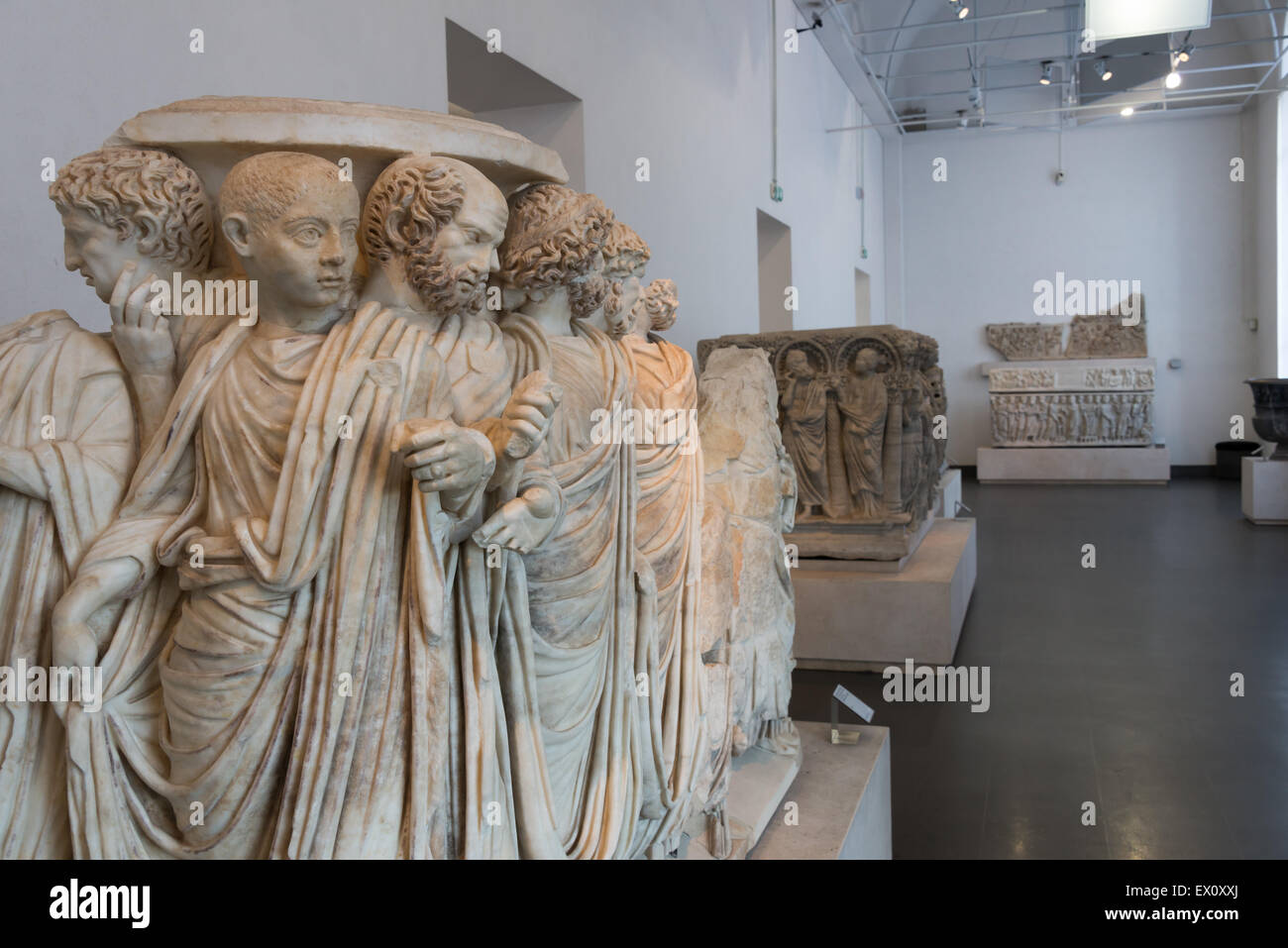 Sculptures in National Roman Museum Stock Photo - Alamy