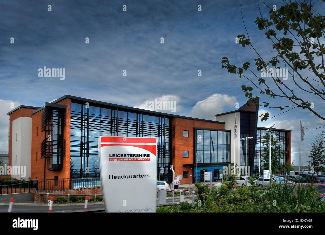 Leicestershire Fire Service HQ at Birstall is a fascinating building ...