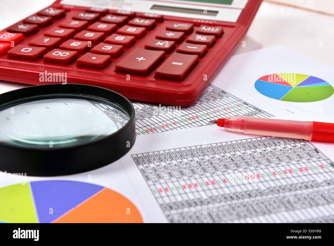 Calculator graph paper hi-res stock photography and images - Alamy