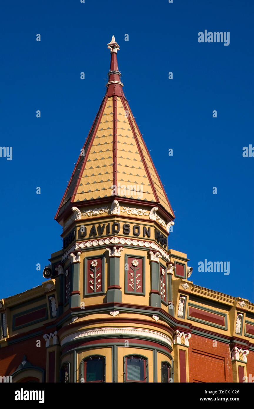 Davidson Building (1889), Ellensburg, Washington Stock Photo - Alamy