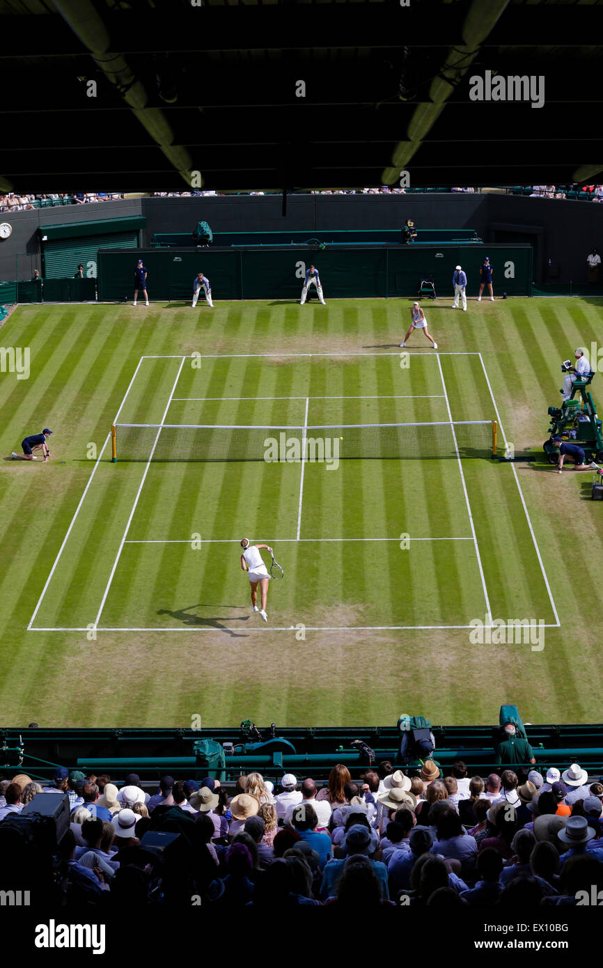 Wimbledon court aerial hi-res stock photography and images - Alamy