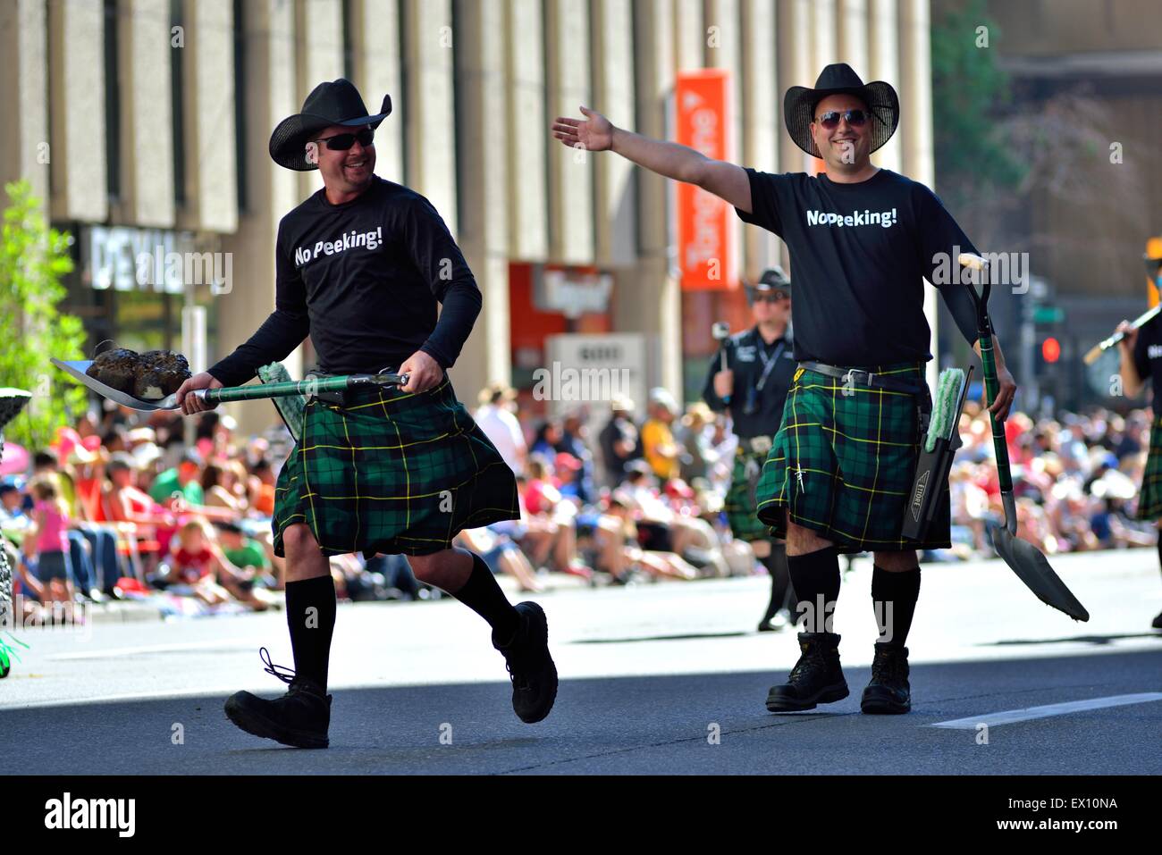 Calgary Stampede Parade - 2015 Greatest Show on Earth Stock Photo - Alamy
