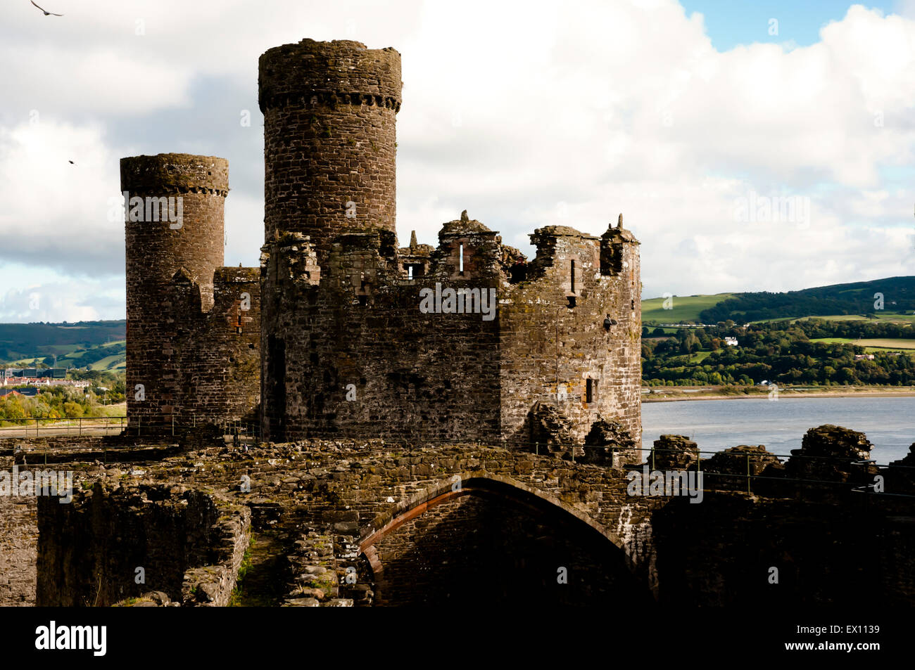 Conwy Castle Wales High Resolution Stock Photography and Images - Alamy