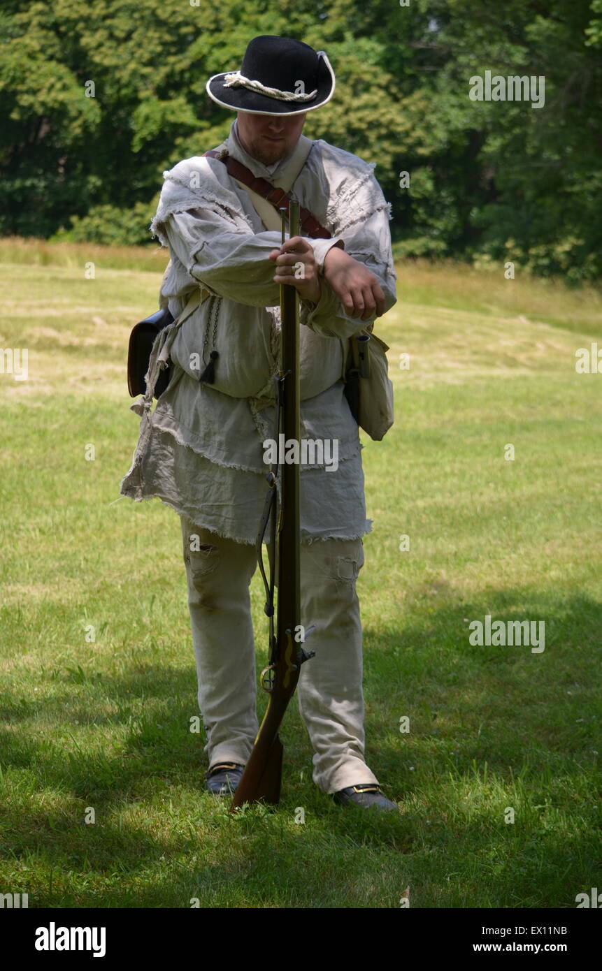 Valley Forge Continental Soldier Stock Photo - Alamy