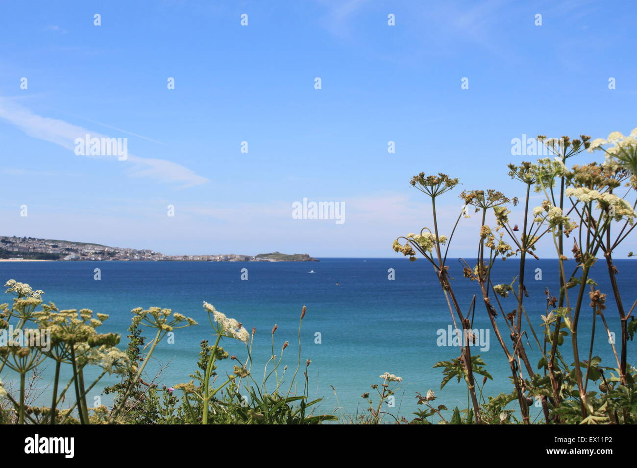 sustrans route sign cycle route 3 in hayle Stock Photo - Alamy