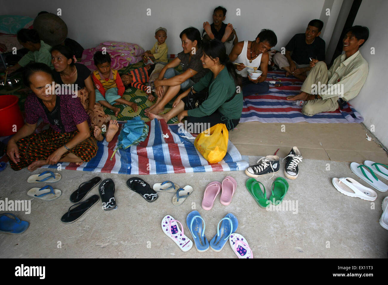 Refugees from in myanmars shan hi-res stock photography and images - Alamy