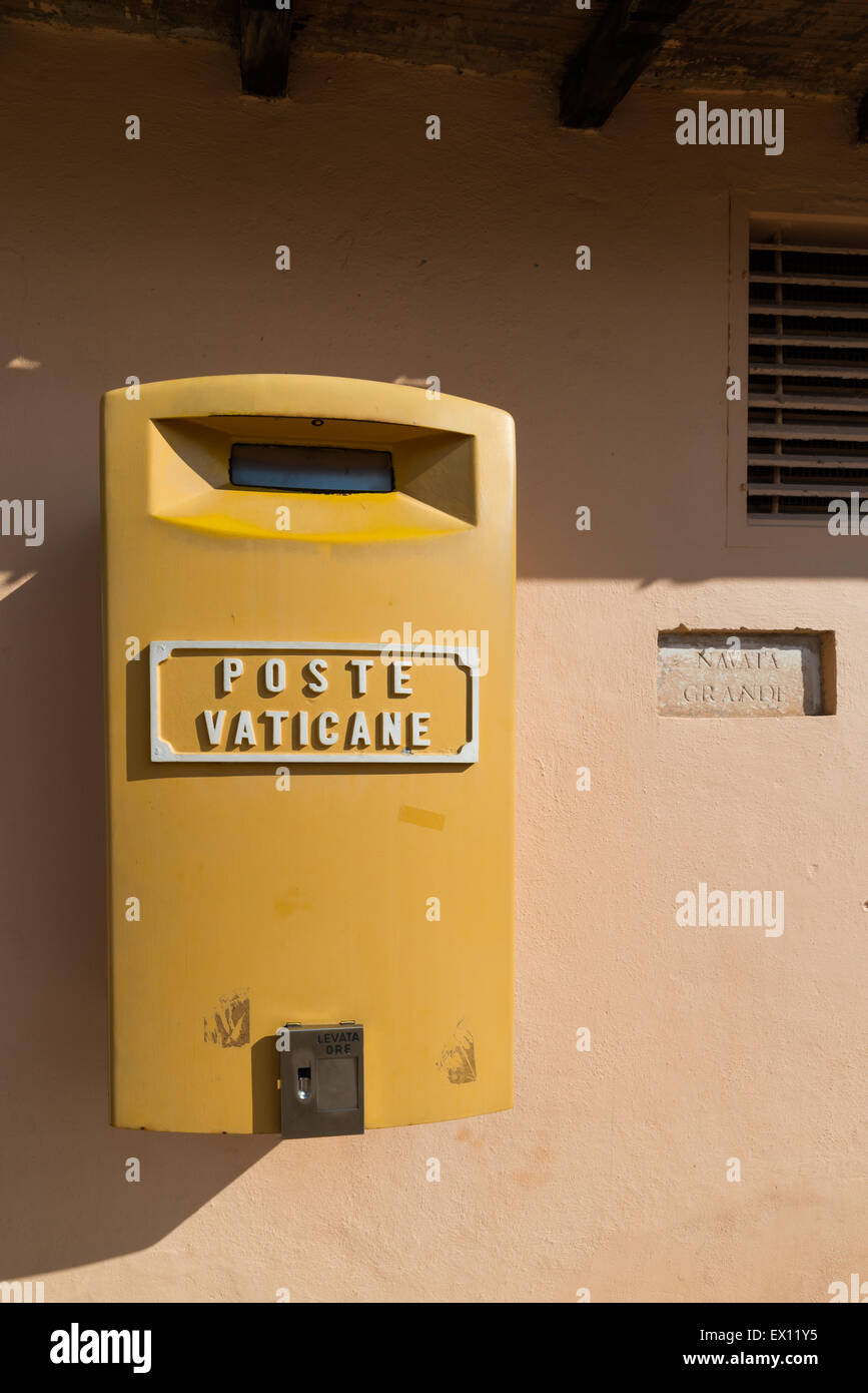 Vatican mail box Stock Photo - Alamy