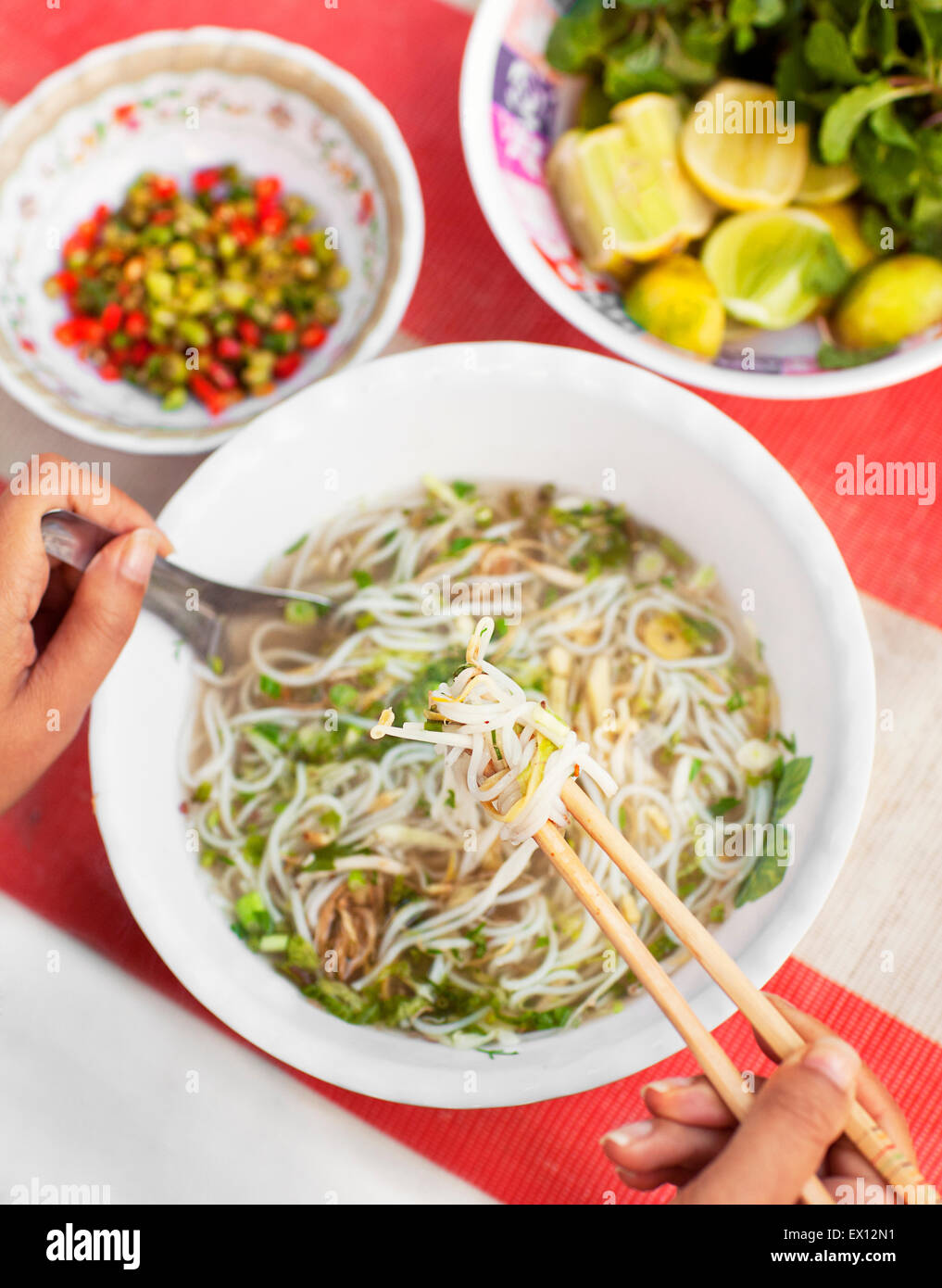 Noodle stand hi-res stock photography and images - Alamy