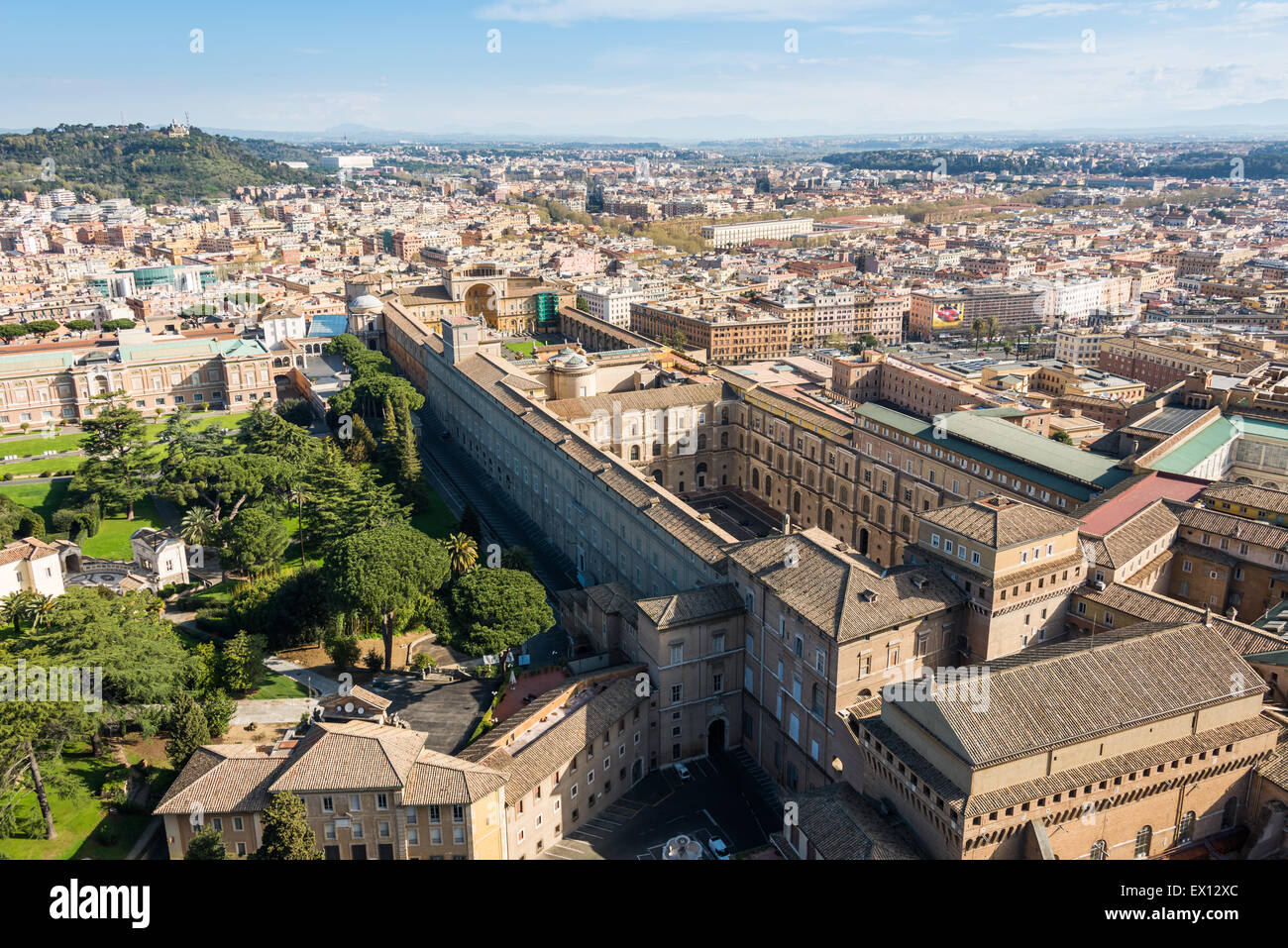 View from top of St. Peter's Basilica Stock Photo - Alamy