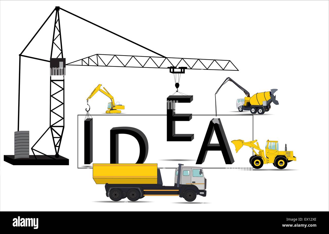 Modern Idea Concept for your Business. Vector Illustration Stock Vector ...