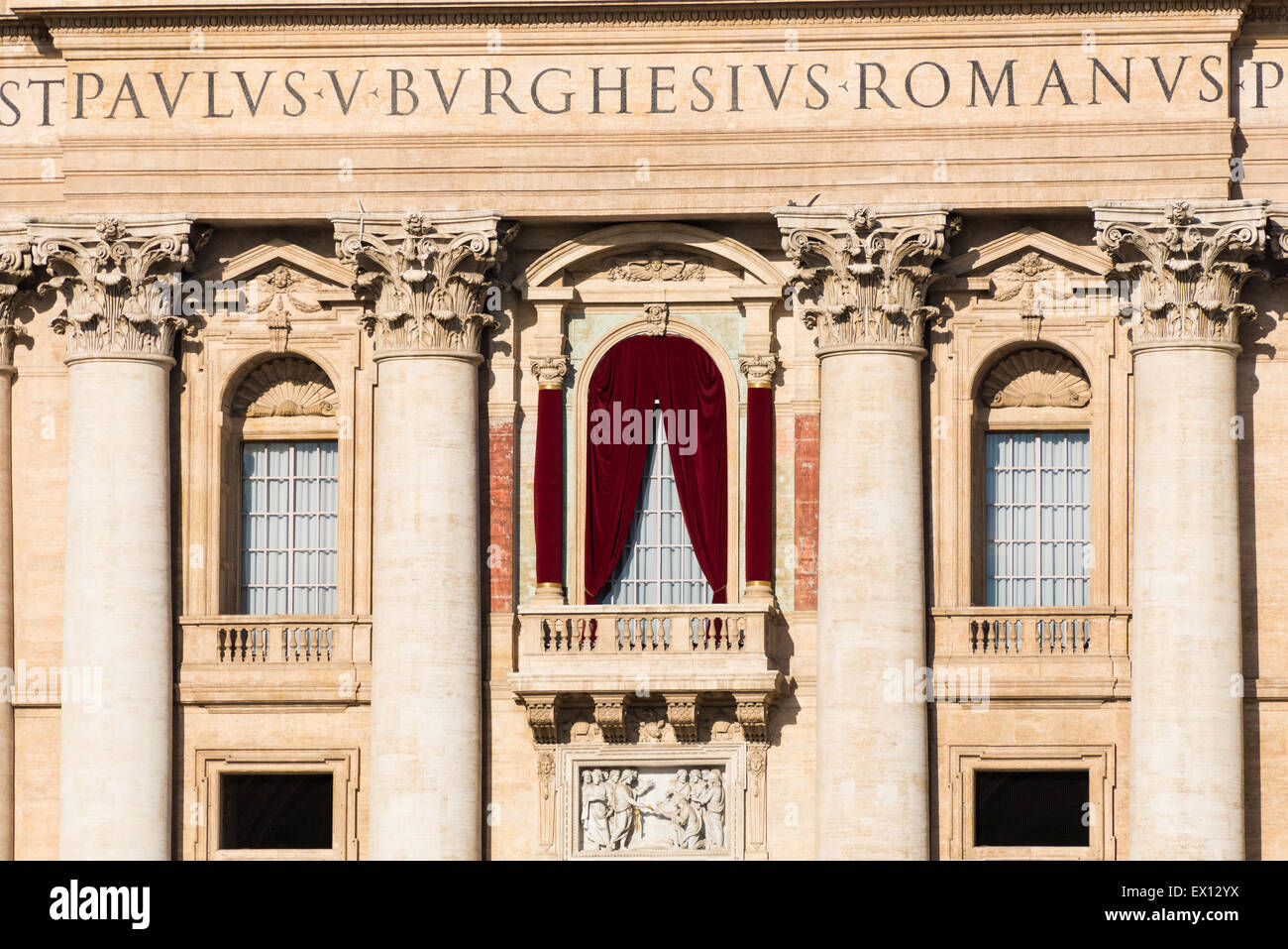 Vatican balcony hi-res stock photography and images - Alamy