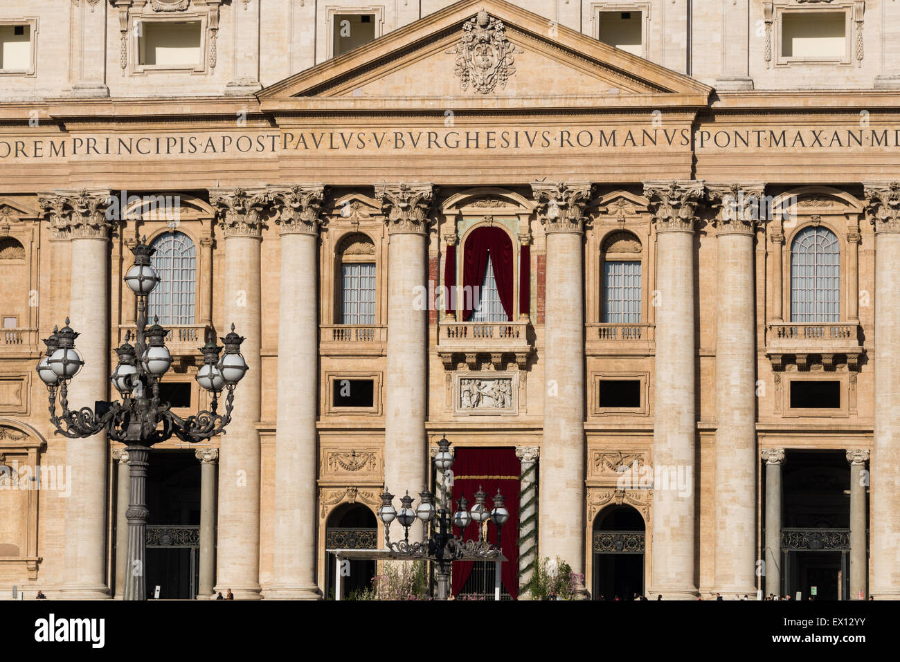 Popes balcony hi-res stock photography and images - Alamy