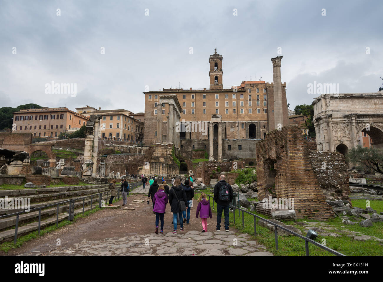Rome roman remains hi-res stock photography and images - Alamy