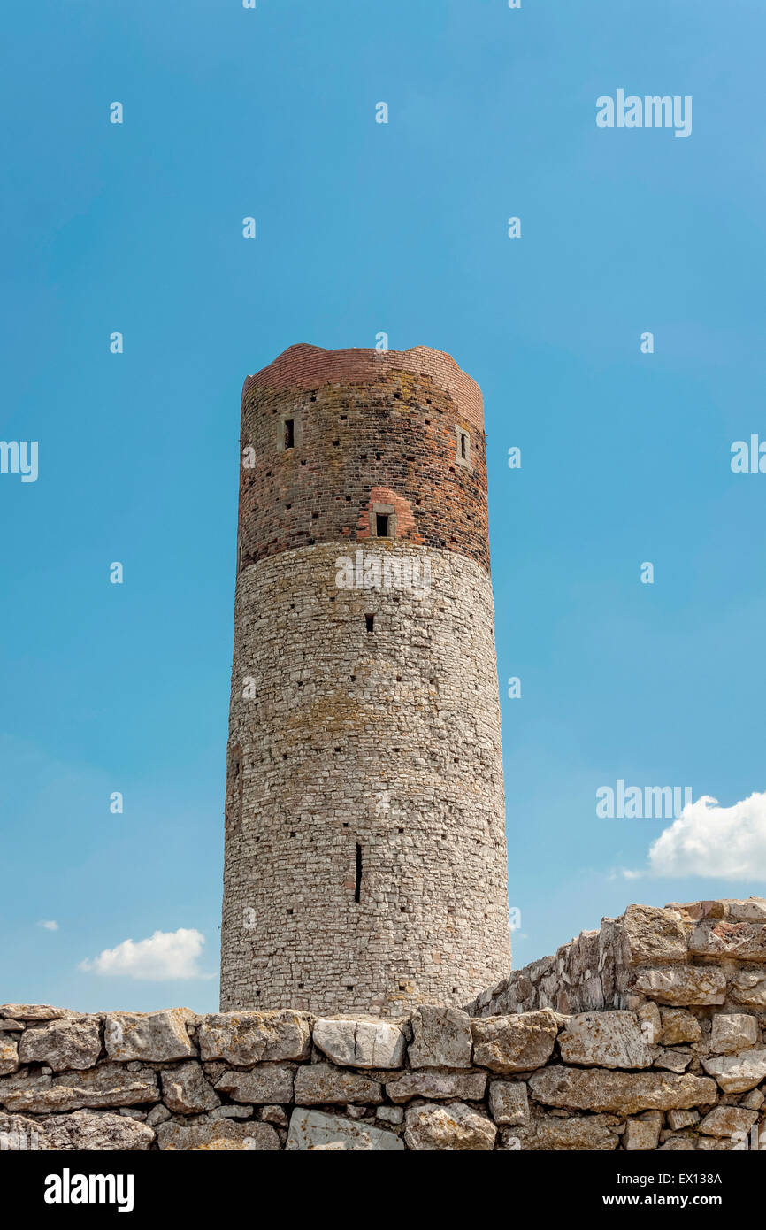 Checiny Castle, Poland Stock Photo - Alamy