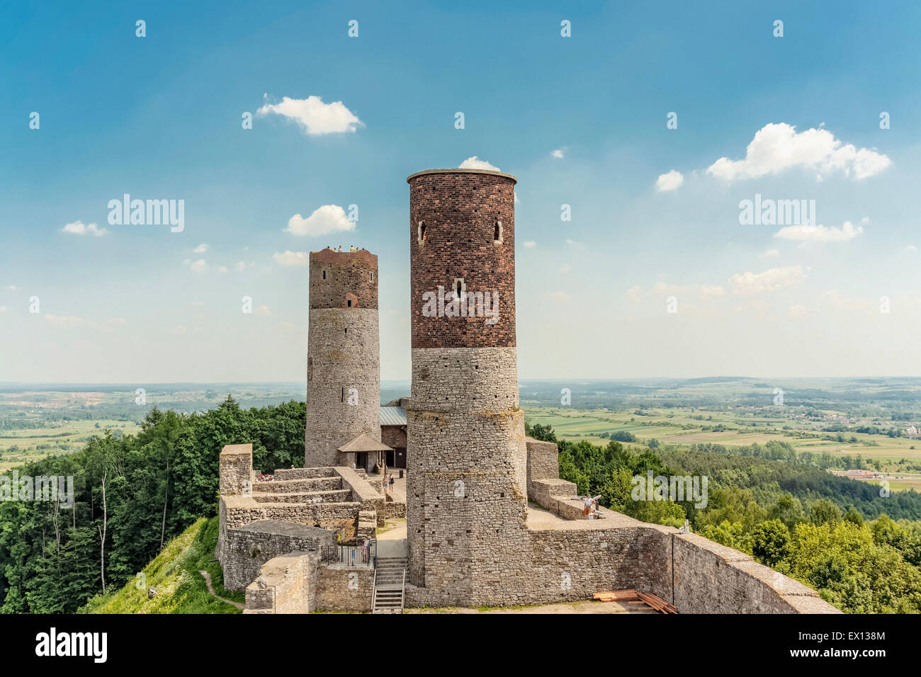 Checiny Castle, Poland Stock Photo - Alamy