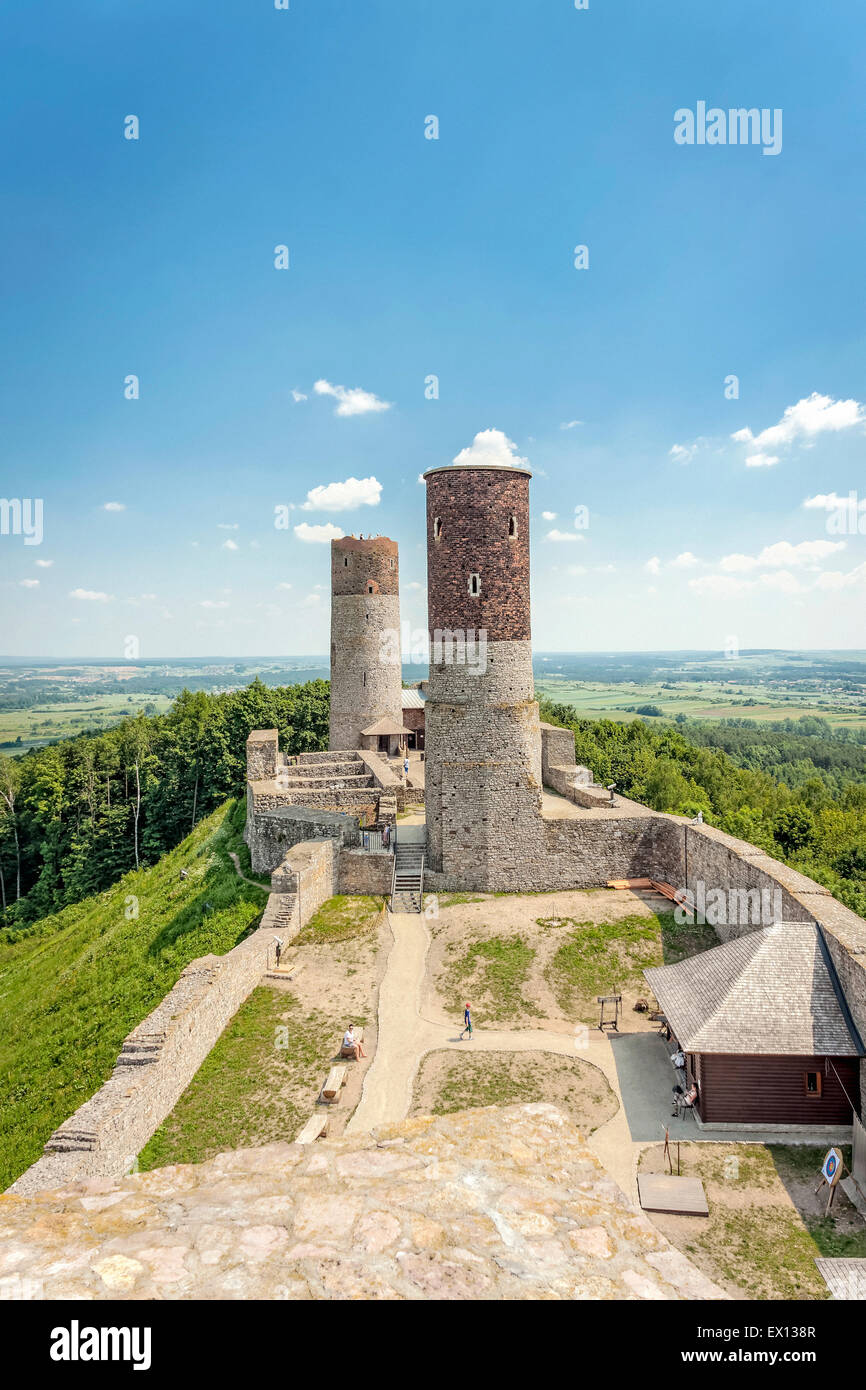 Checiny Castle, Poland Stock Photo - Alamy