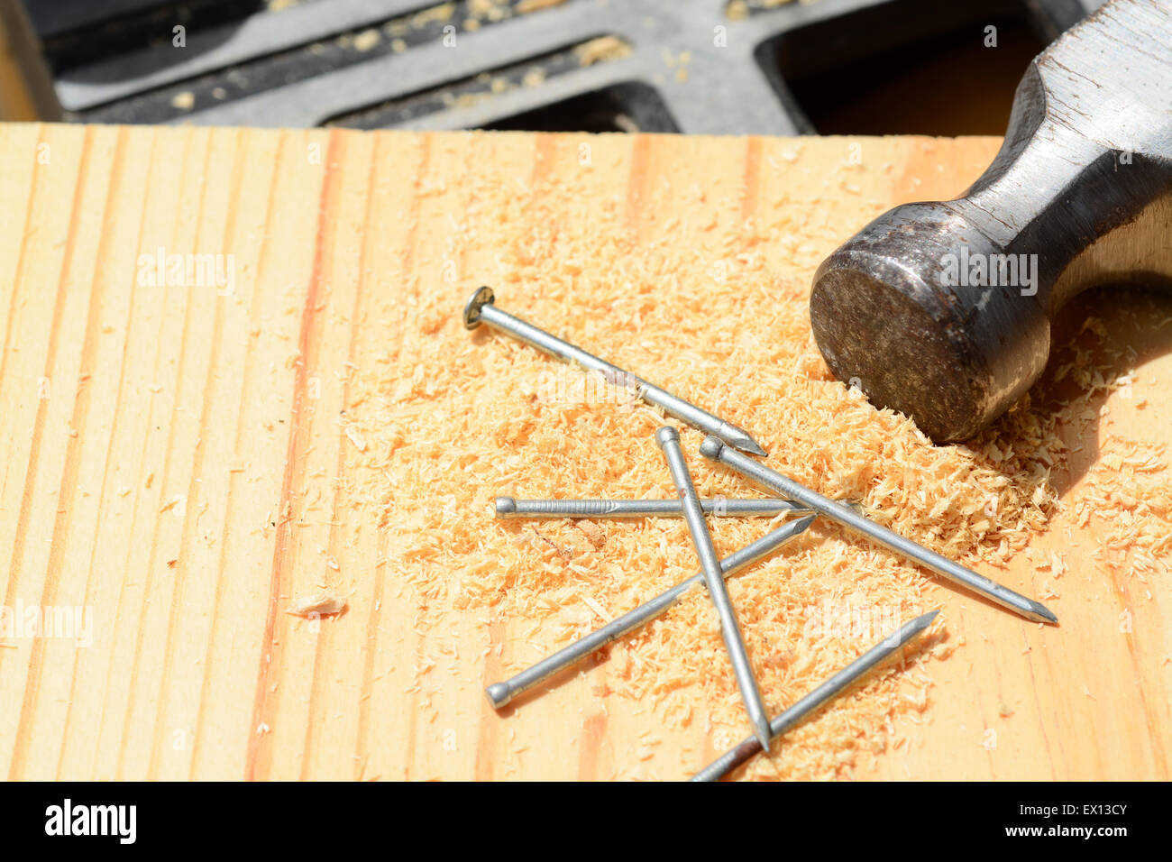 Wood dust does hi-res stock photography and images - Alamy
