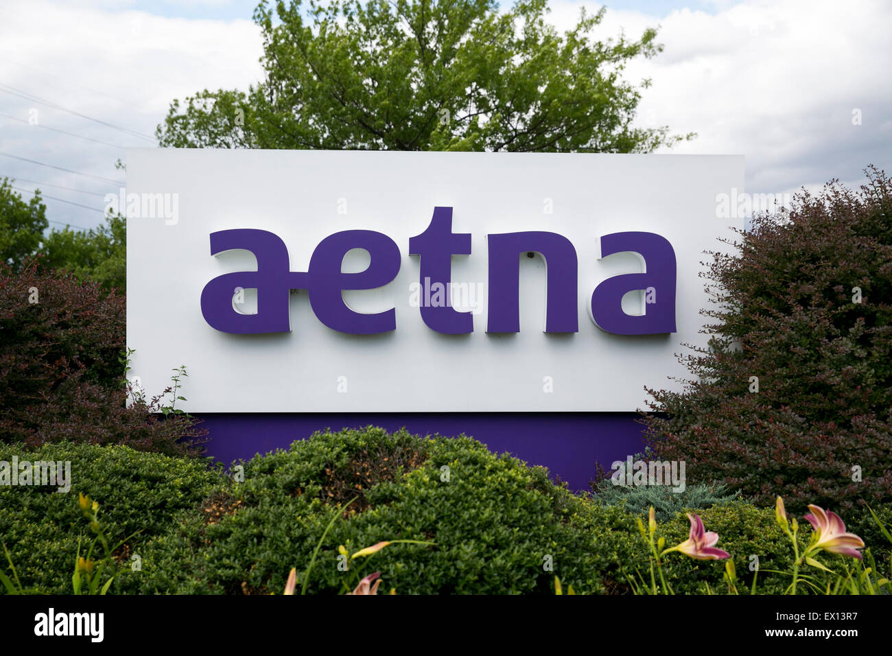Aetna logo hi-res stock photography and images - Alamy