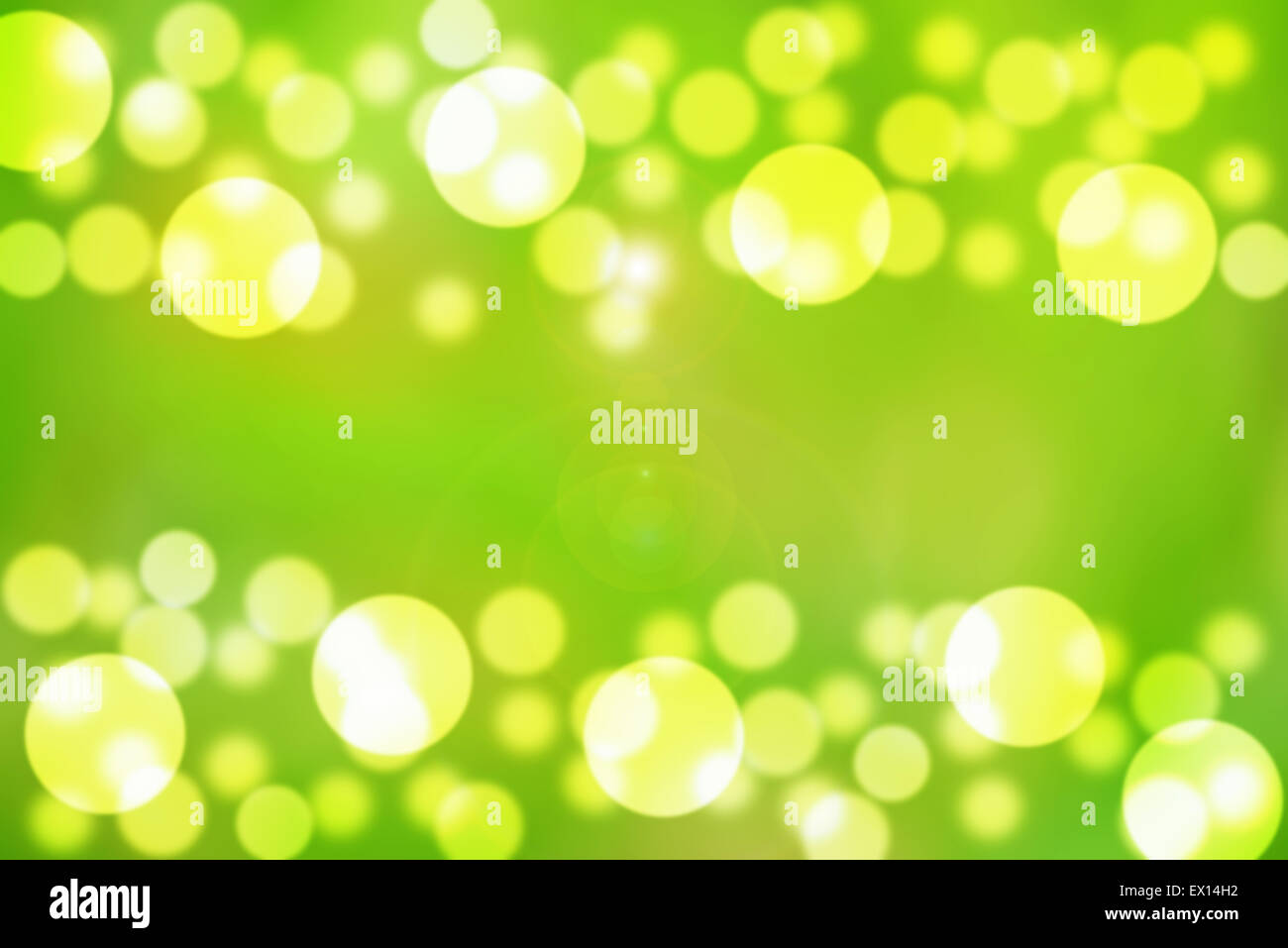 Beautiful bubbles effect illustration showing a vibrant yellow and ...