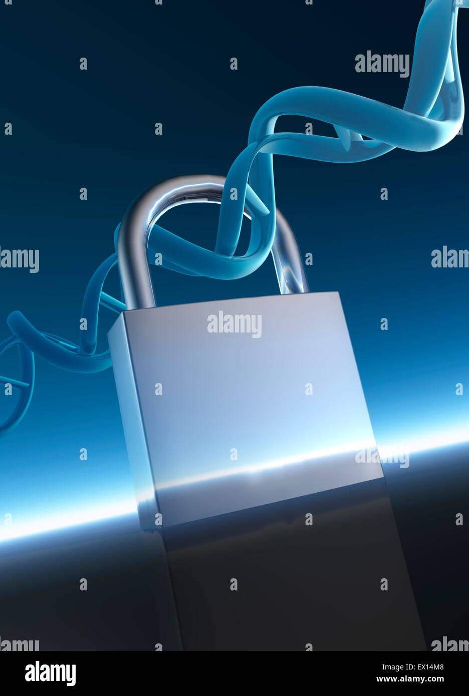 3 dna double helix hi-res stock photography and images - Alamy