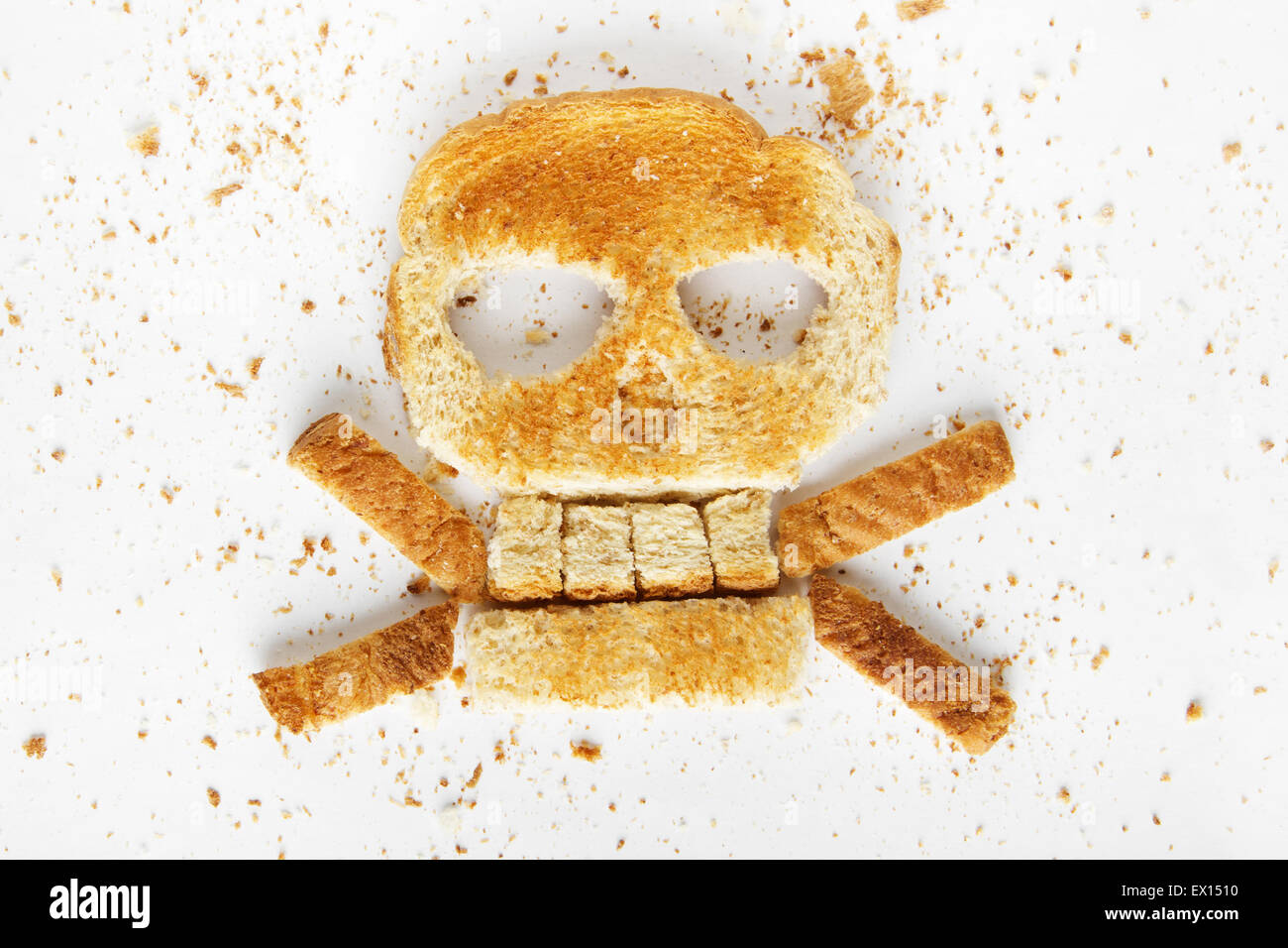 Skull and crossbones food hi-res stock photography and images - Alamy