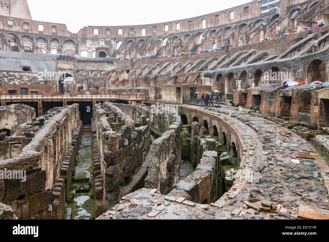 Colosseum rome interior hi-res stock photography and images - Alamy