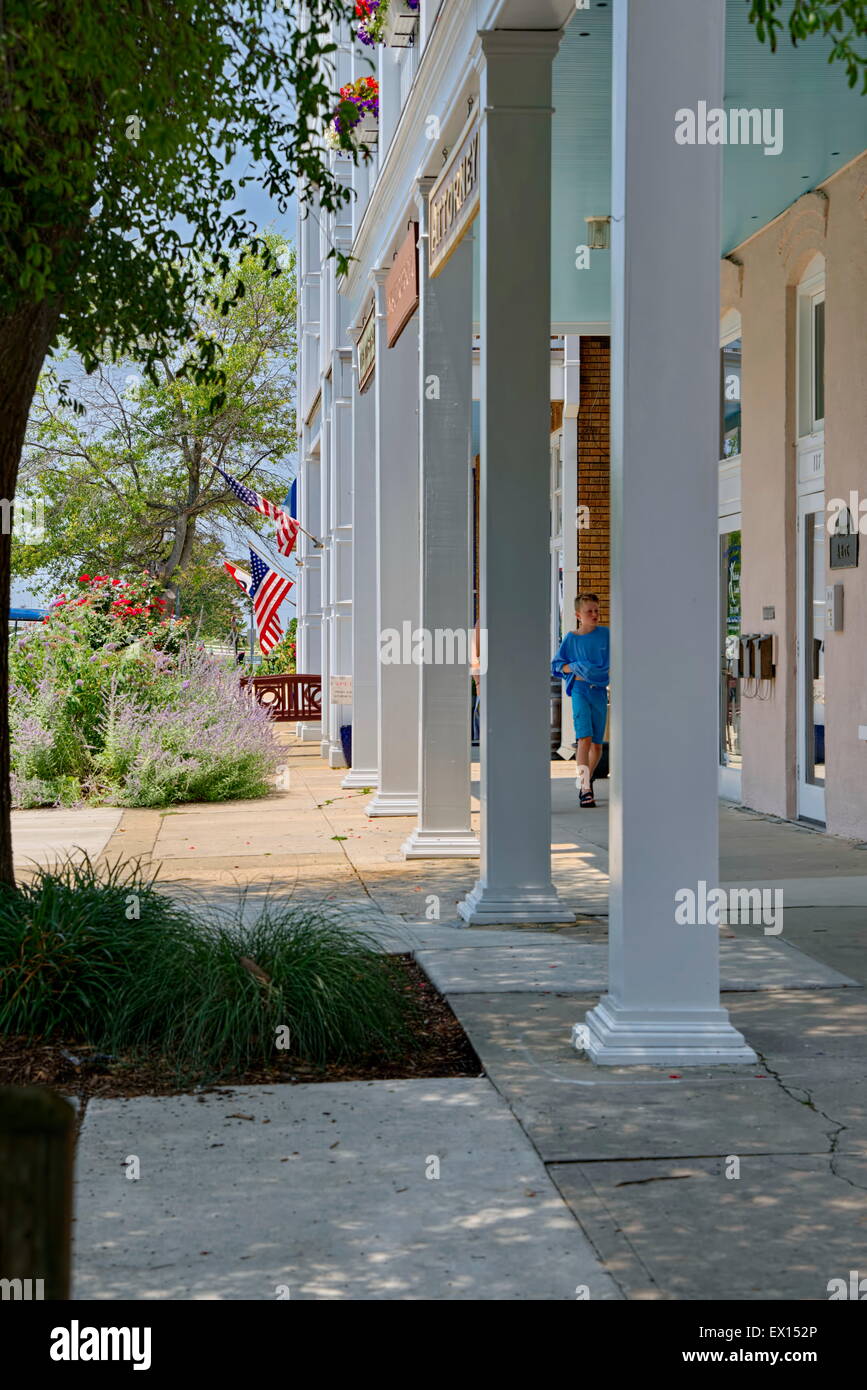 Street View - Cape Charles, Virginia Stock Photo - Alamy