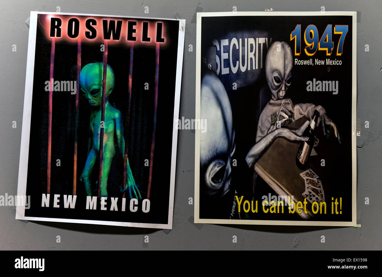 Roswell 1947 hi-res stock photography and images - Alamy