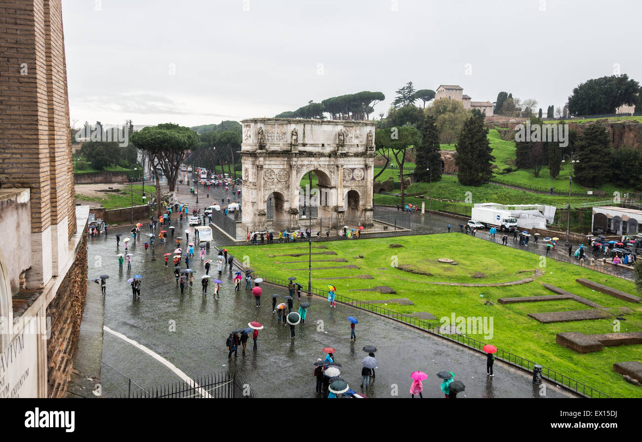 Arch constantine palatine hill hi-res stock photography and images - Alamy