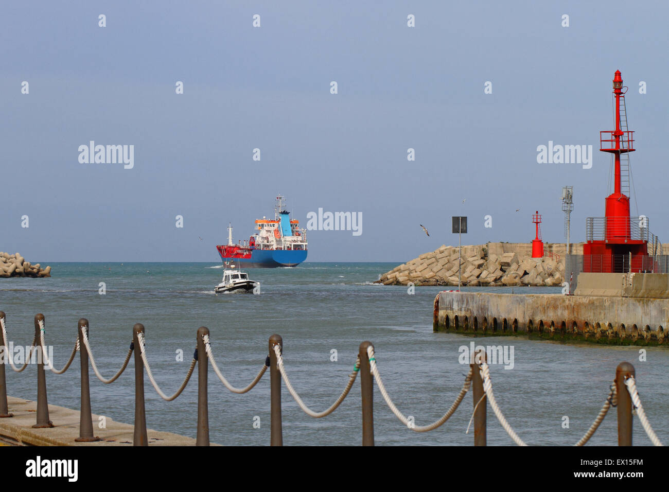 Container ship out sea hi-res stock photography and images - Alamy