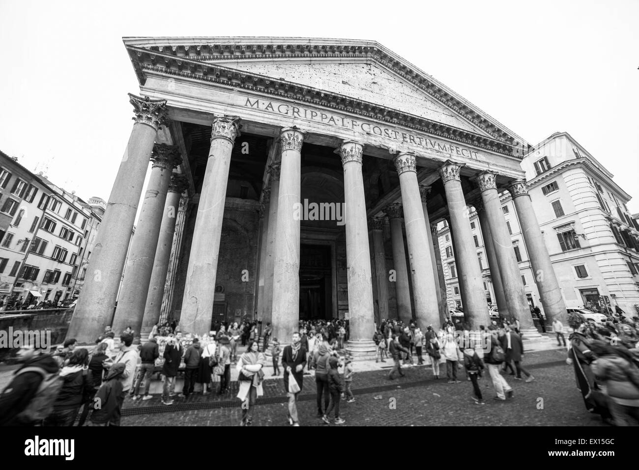 Roman pantheon Black and White Stock Photos & Images - Alamy