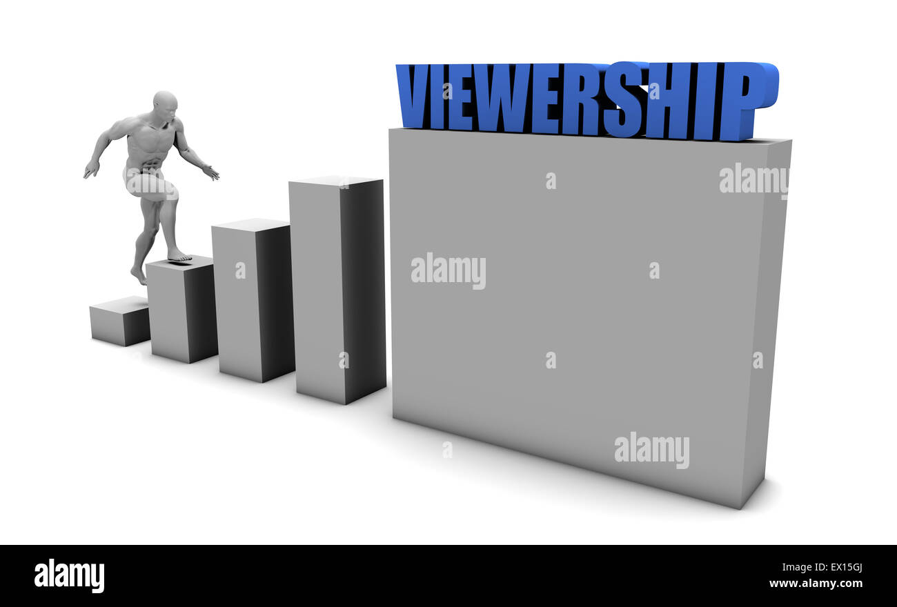 Improve Your Viewership and Increase or Reach Your Goal Stock Photo - Alamy